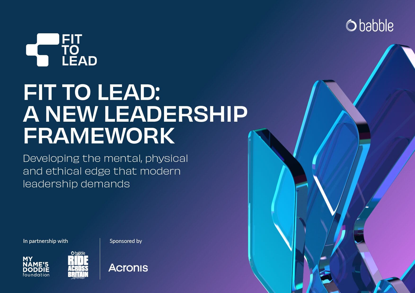 Fit to Lead: A New Framework for Modern Business Leadership - Babble